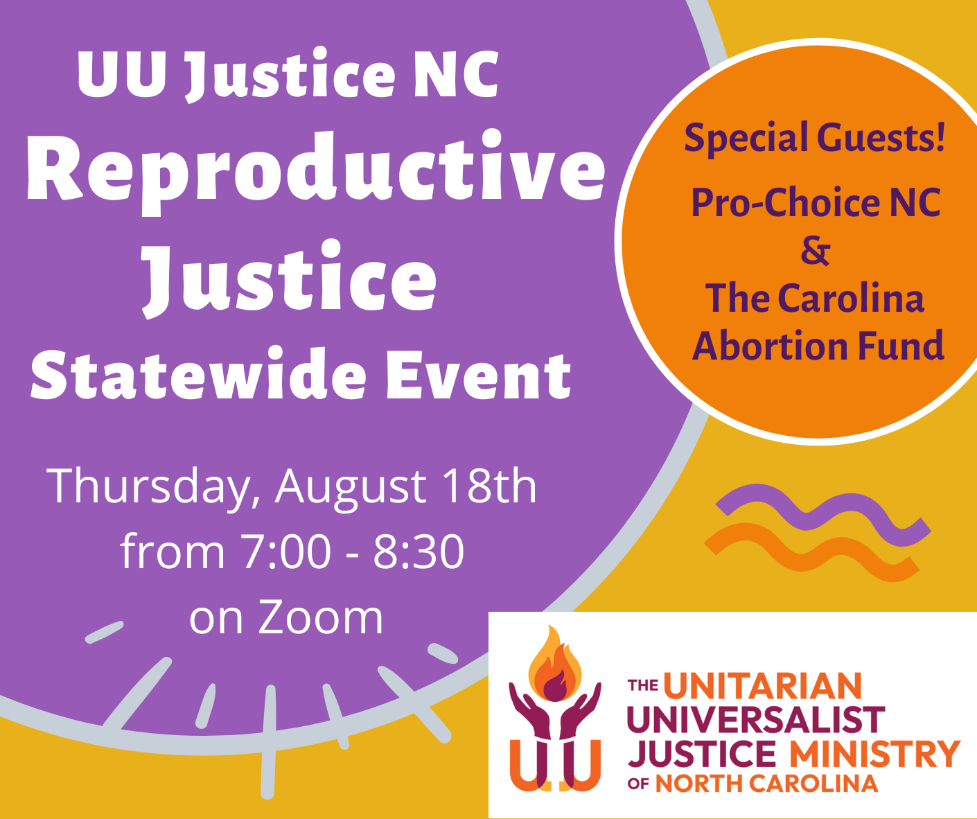 Reproductive Justice Event 8.18.22